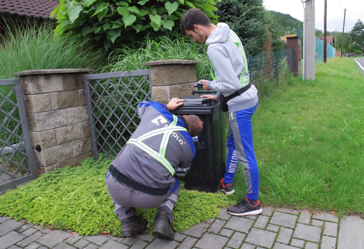 Popelnice mají nové čipy - eHutník